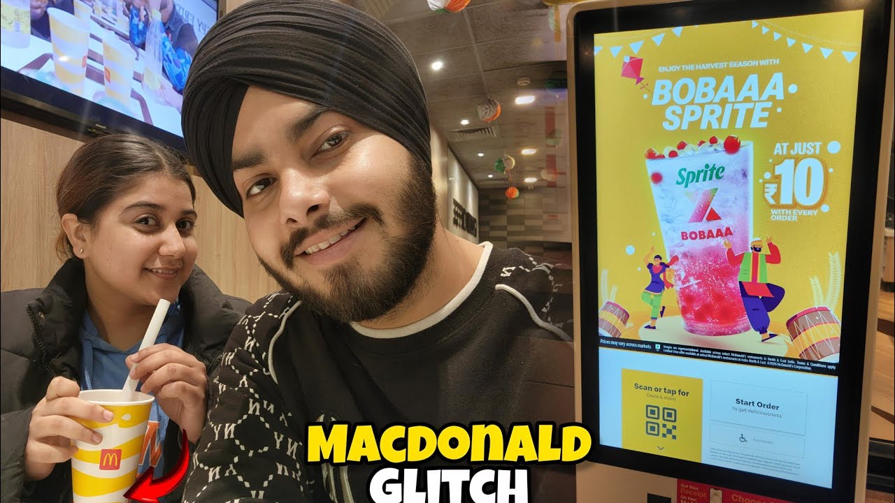 We Tried Viral McDonald's Boba Sprite Glitch😋 - YouTube