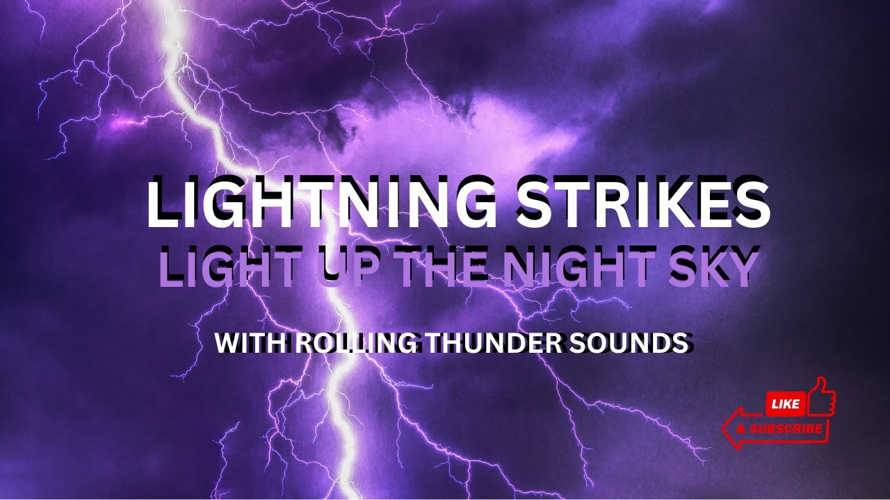 Thunder's Roar: A Symphony of Lightning Strikes - YouTube