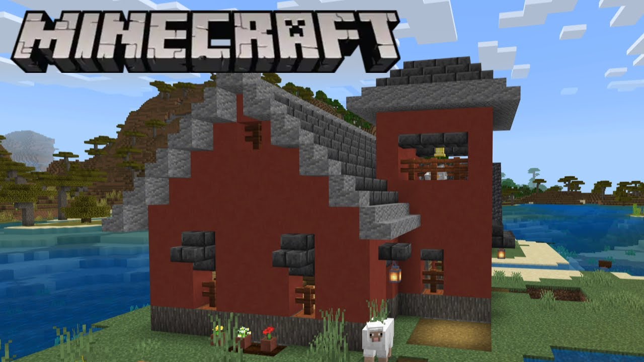 Build a Cleric’s house & Church in the first village | Minecraft - YouTube