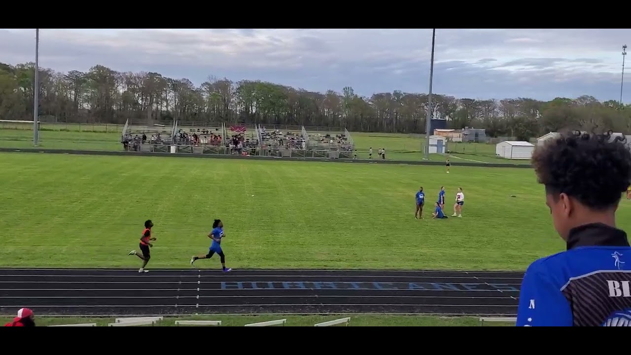 St. Landry Parish Middle School Meet/1600 meter run/AMS/Malik Milton ...