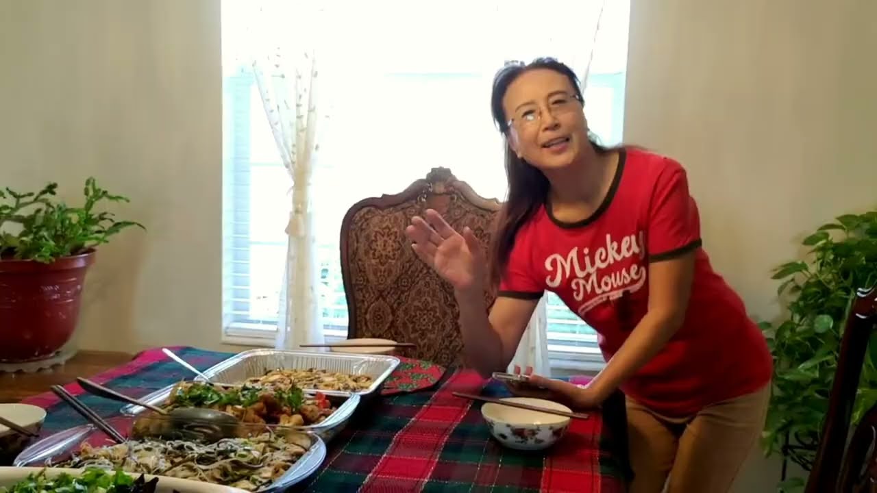 美国中美家庭新年聚会什么样?我妈带大家参加朋友家的虎年聚会 Youtube
