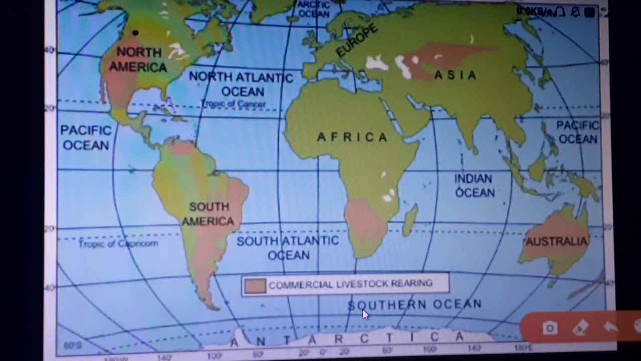 Class-XII H, Map work of Ch.-5 Primary activities - YouTube