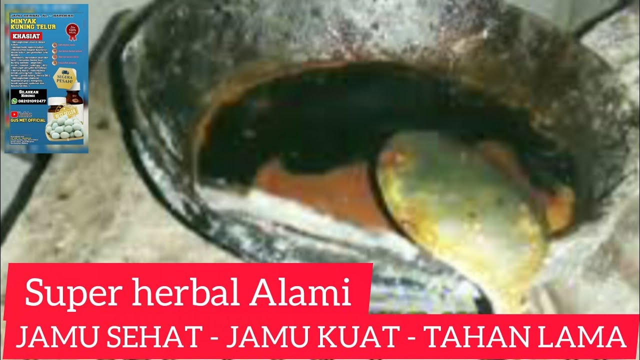 RAMUAN JAMU SEHAT & KUAT TAHAN LAMA⁉️ "SUPER HERBAL ALBAROKAH" - YouTube