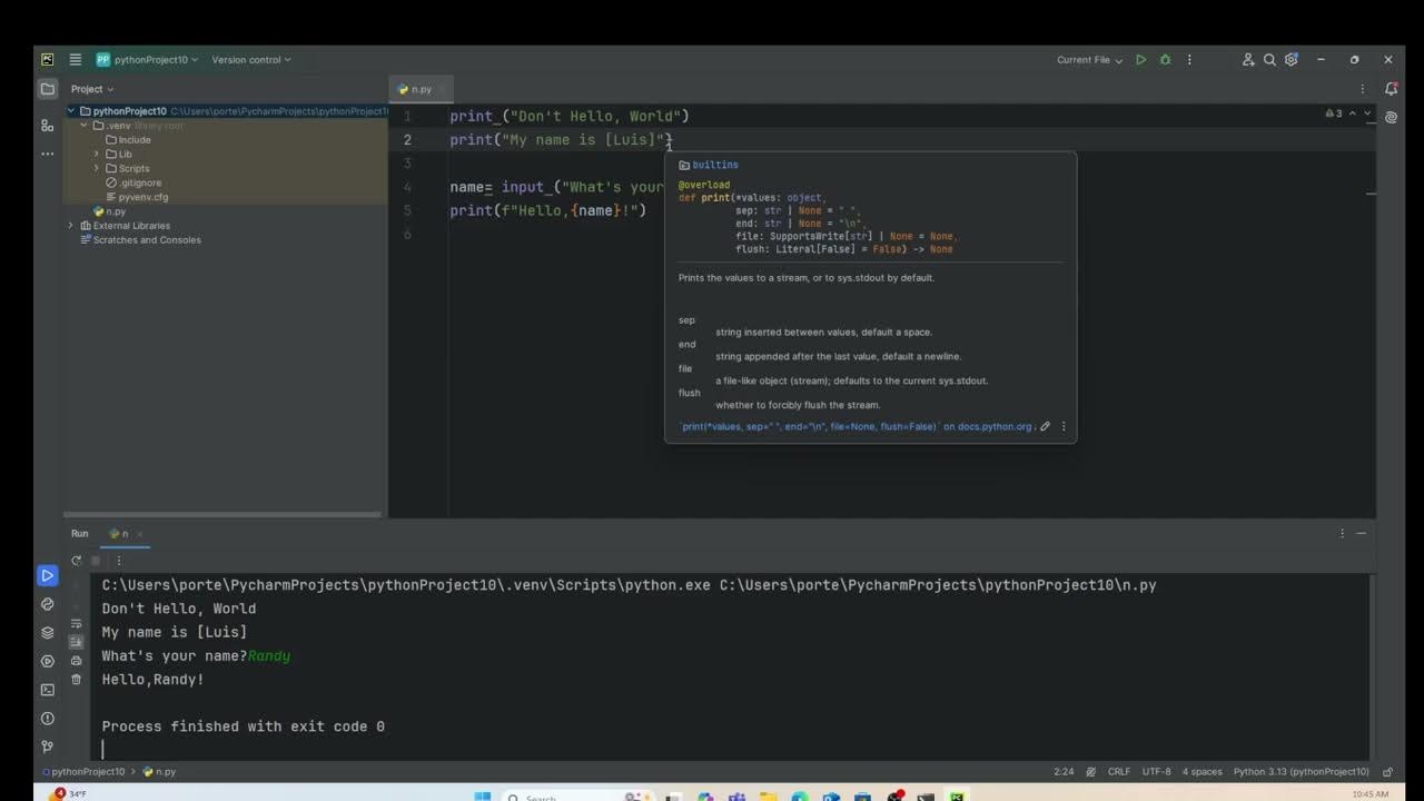Python lesson one: downloading python and pycharm to windows. - YouTube