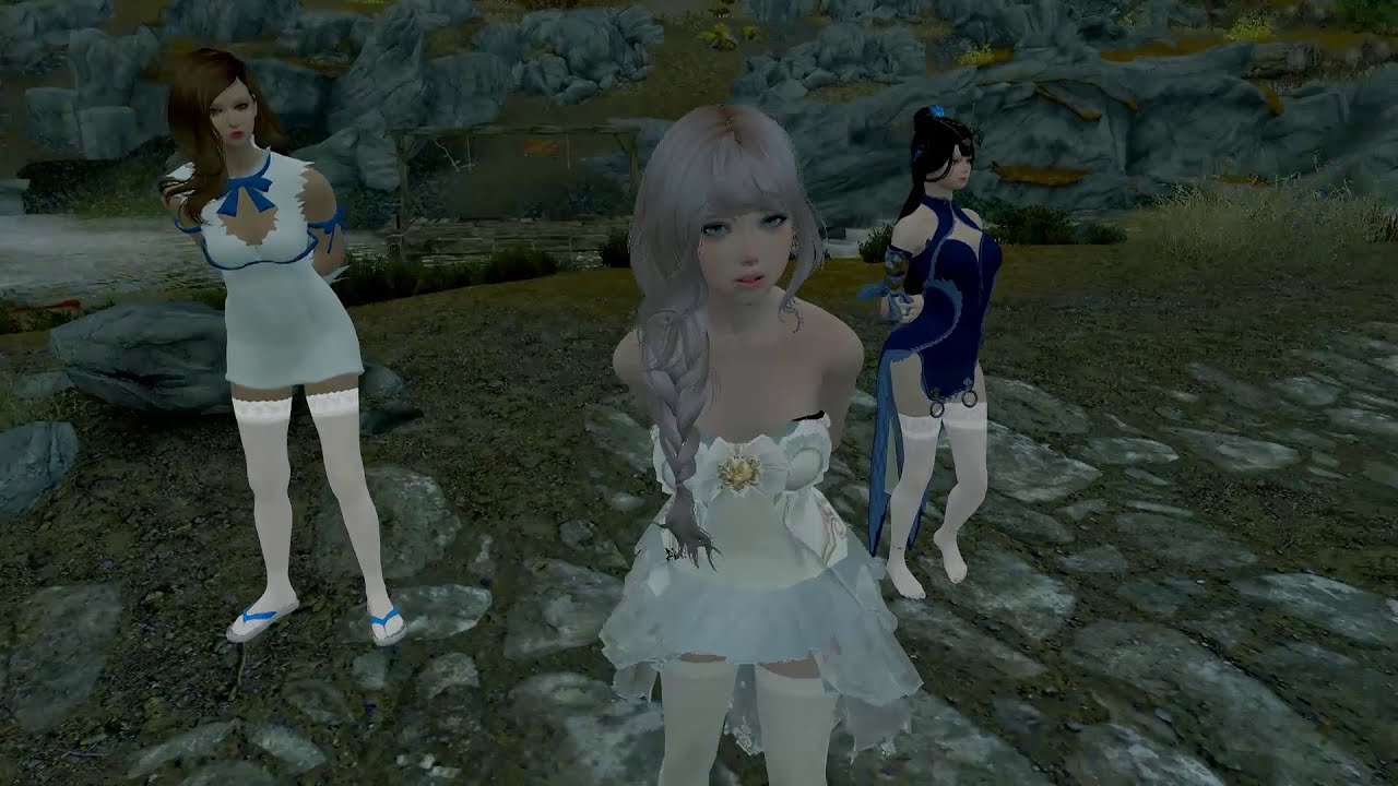 Skyrim ryona:Execution of three beautiful girl - YouTube