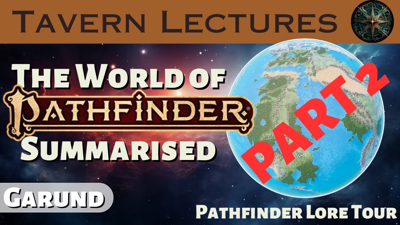 Every Other Country in Golarion Summarised | Pathfinder Lore - YouTube