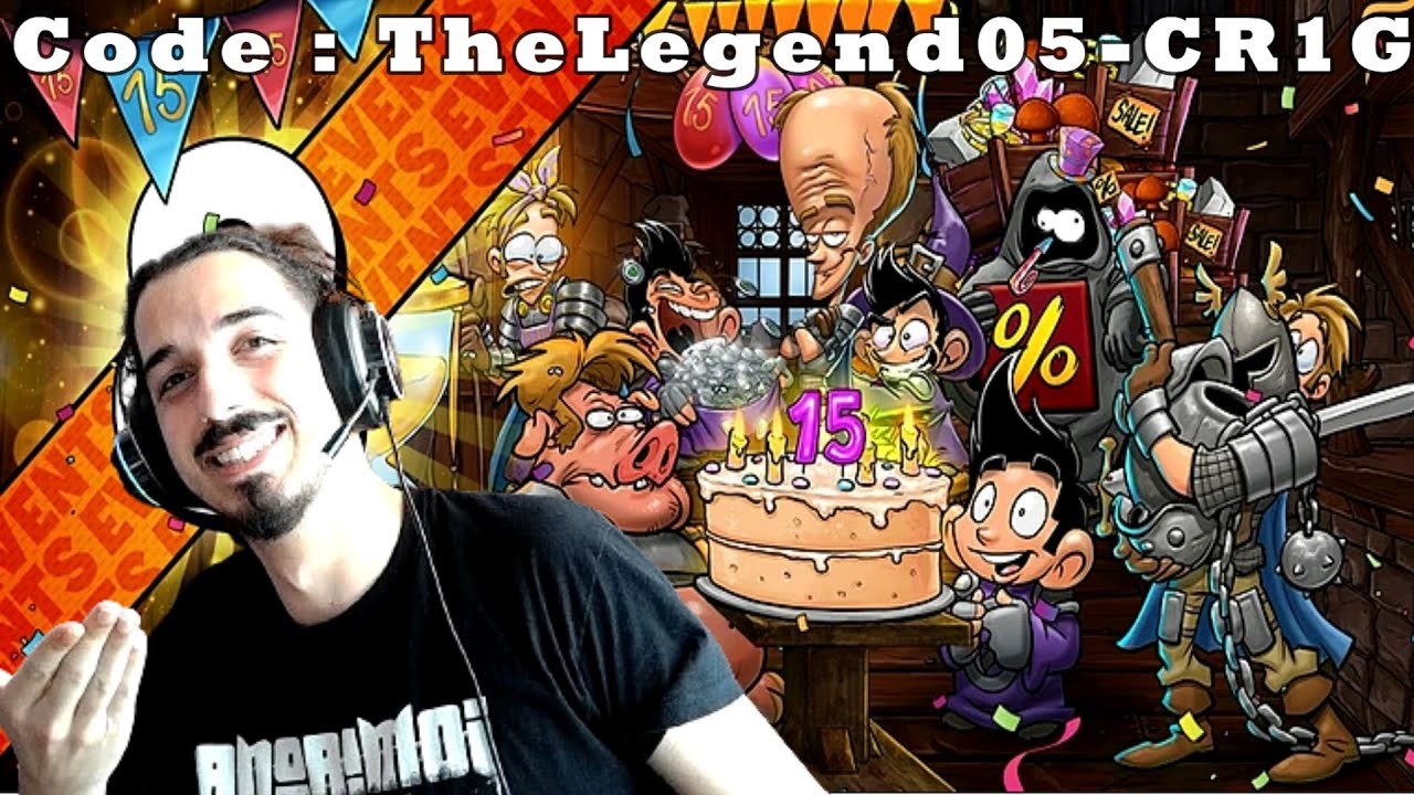 15 ΧΡΟΝΙΑ SHAKES AND FIDGET ΚΑΙ LEGENDARY DUNGEON! Code : TheLegend05 ...