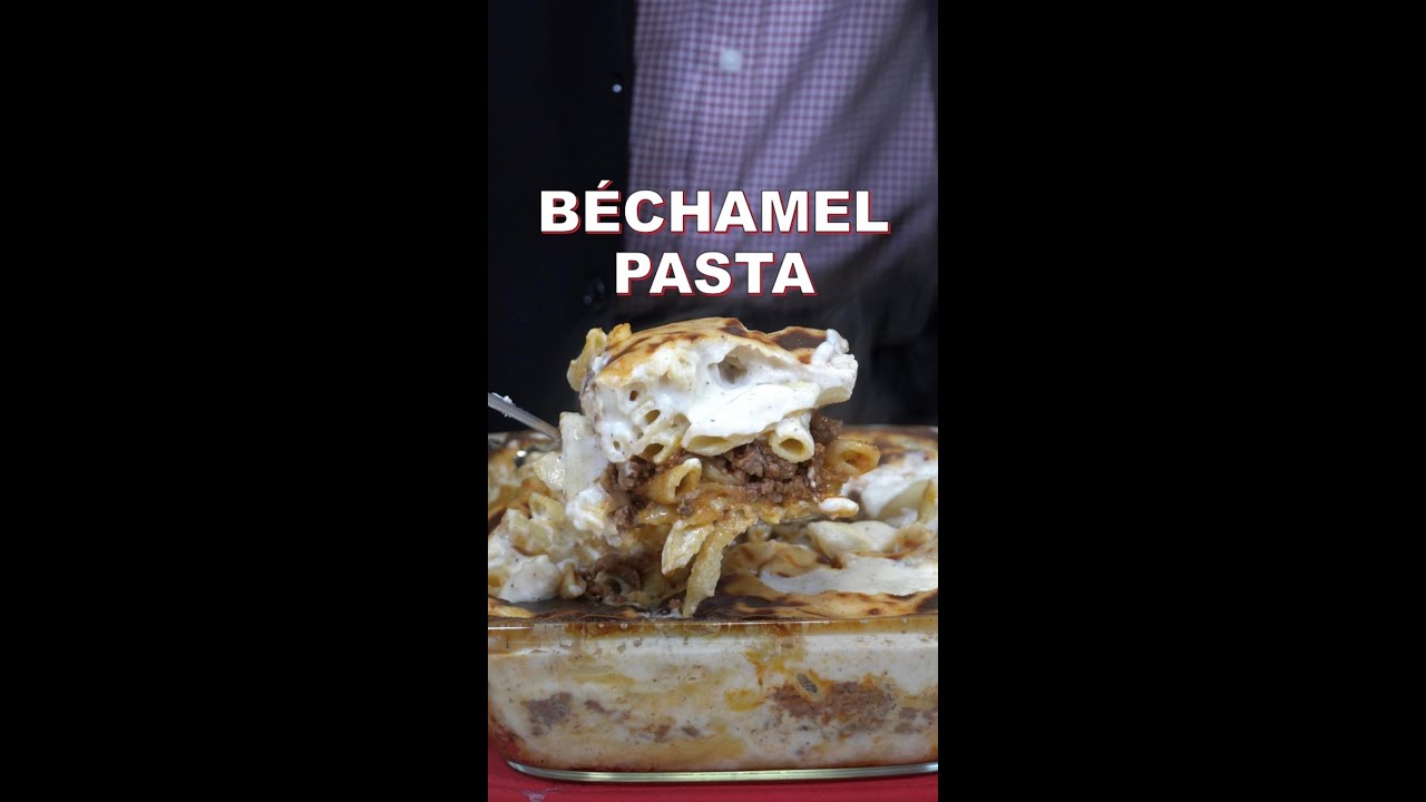Egyptian Béchamel Pasta Recipe | (Macarona Béchamel) مكرونة بشاميل ...