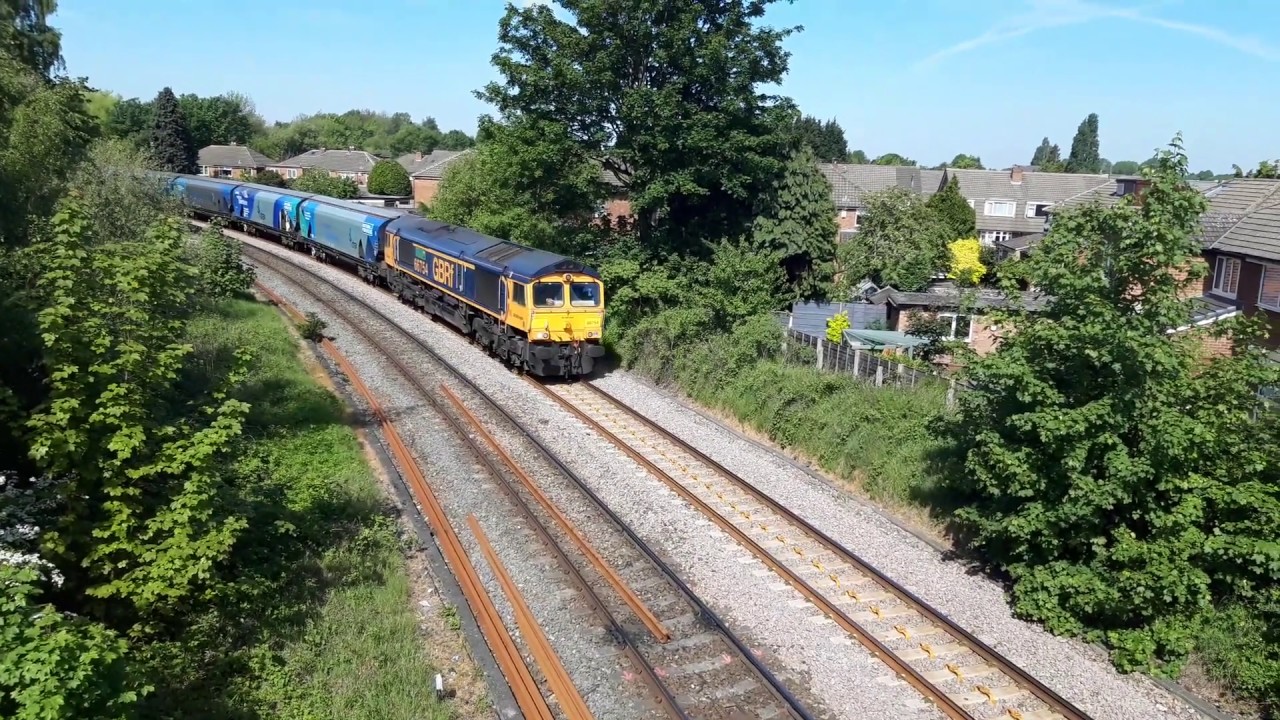 Gbrf 66754 Skelton junction timperley 15/5/19 - YouTube