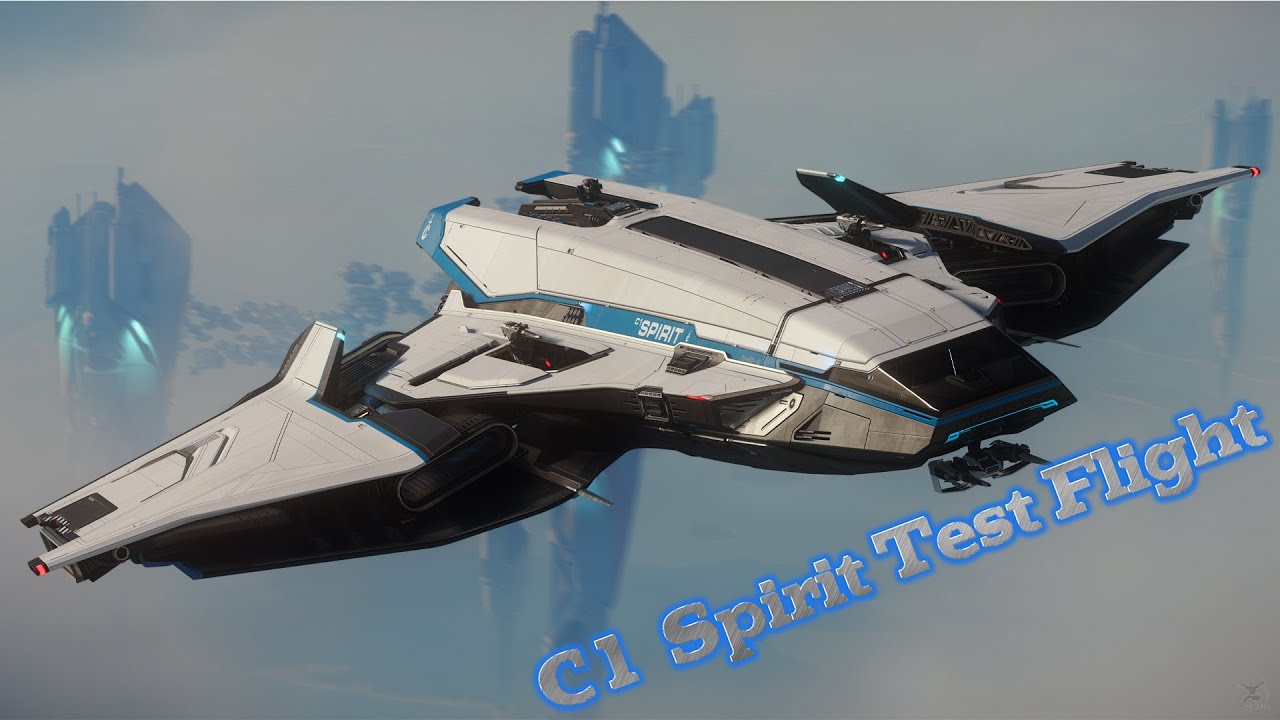 Star Citizen - Crusader C1 Spirit Flight - ASMR, 4k 32:9 - YouTube