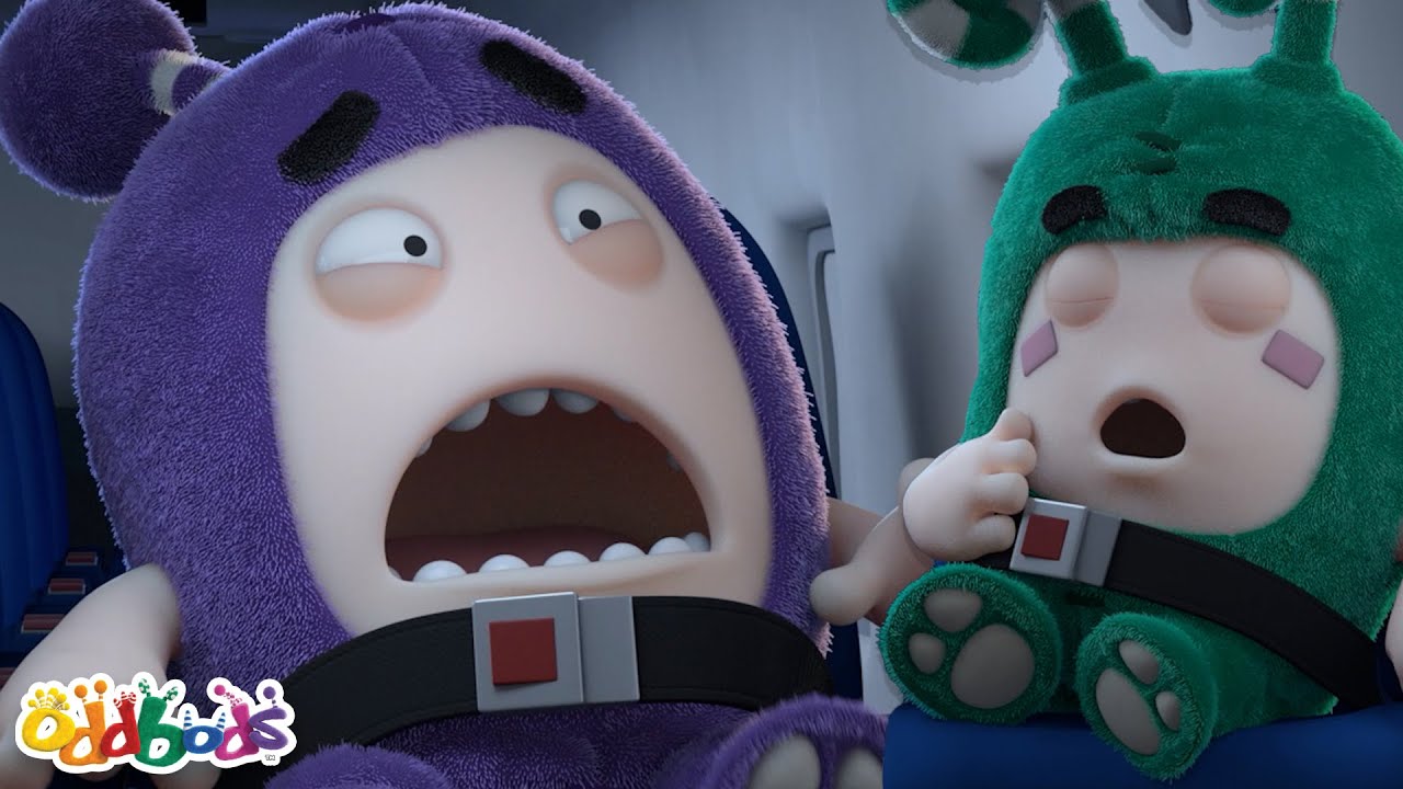 Fright or Flight ️ | Oddbods | Monster Cartoon for Kids - YouTube