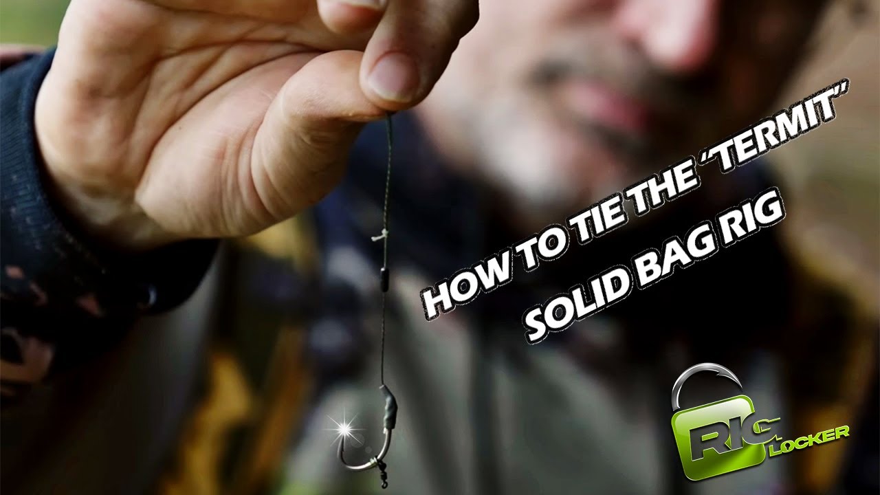 How to tie the "Termit" Solid bag rig! An excellent carp fishing bag ...