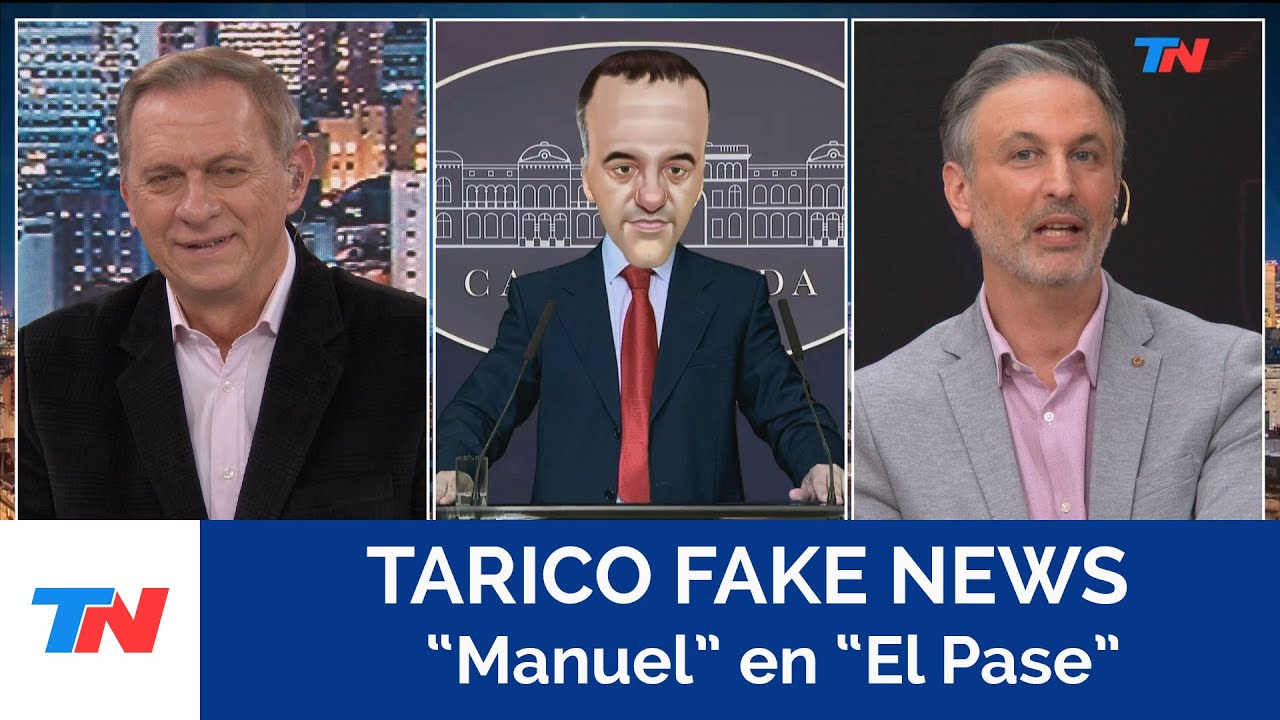 TARICO FAKE NEWS I "Manuel" en "El Pase" - YouTube