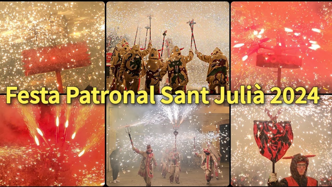 Festa Patronal Sant Julià 2024, l'Arboç. - YouTube