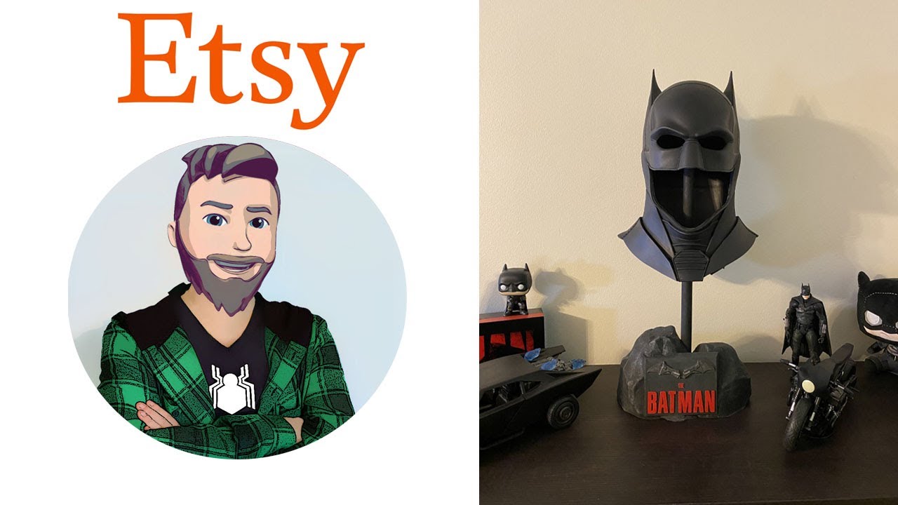 The Batman display stand by CrusaderPropDisplays on Etsy #thebatman # ...