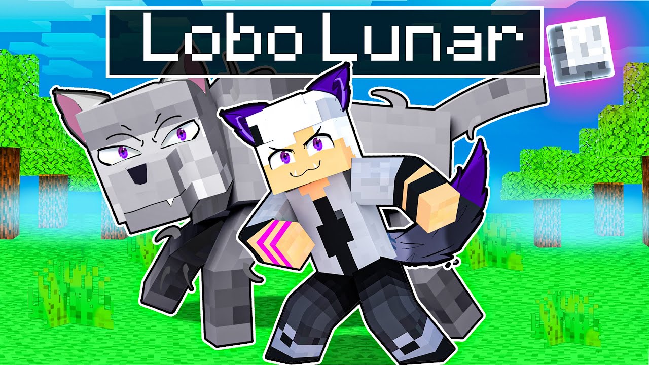 GOTEN virou um LOBO DA LUA no Minecraft! - YouTube