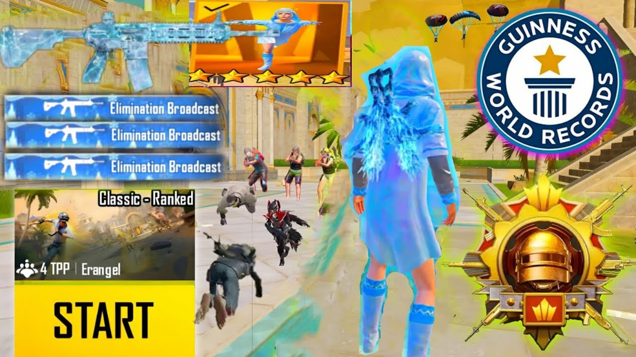 aquos R3 pubg test 2025🤩😯 GLACIER SET FULL MAX_GAMEPLAY_Pubg_Mobile ...