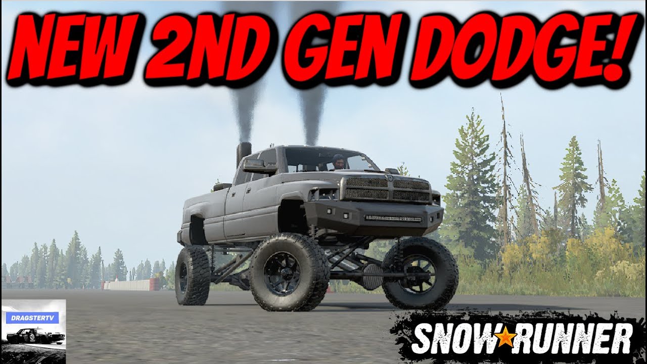 SnowRunner - New 2nd Gen Dodge Ram 3500! (Coming To Console?) - YouTube