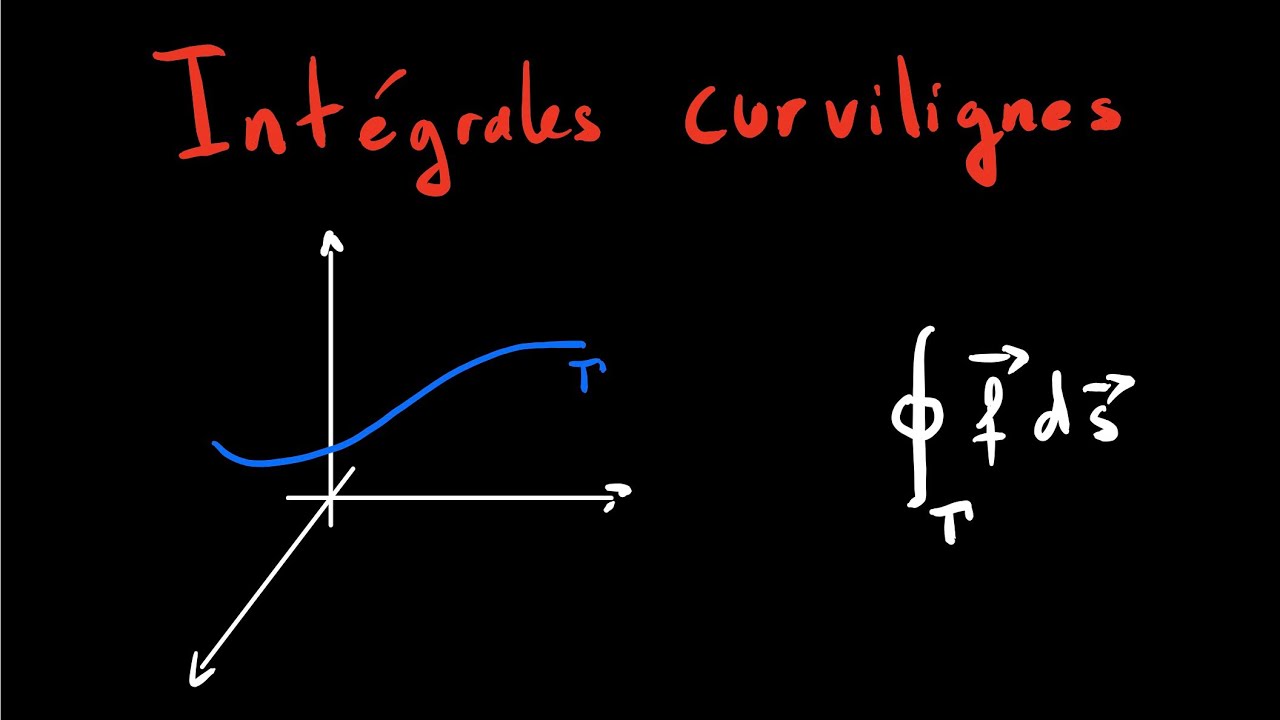 Courbes régulières et intégrales curvilignes - Définitions et ...