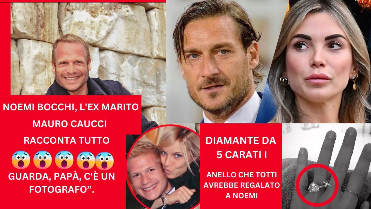 Noemi Bocchi L'ex Marito Mauro Caucci Lancia Un Messaggio a Totti - YouTube