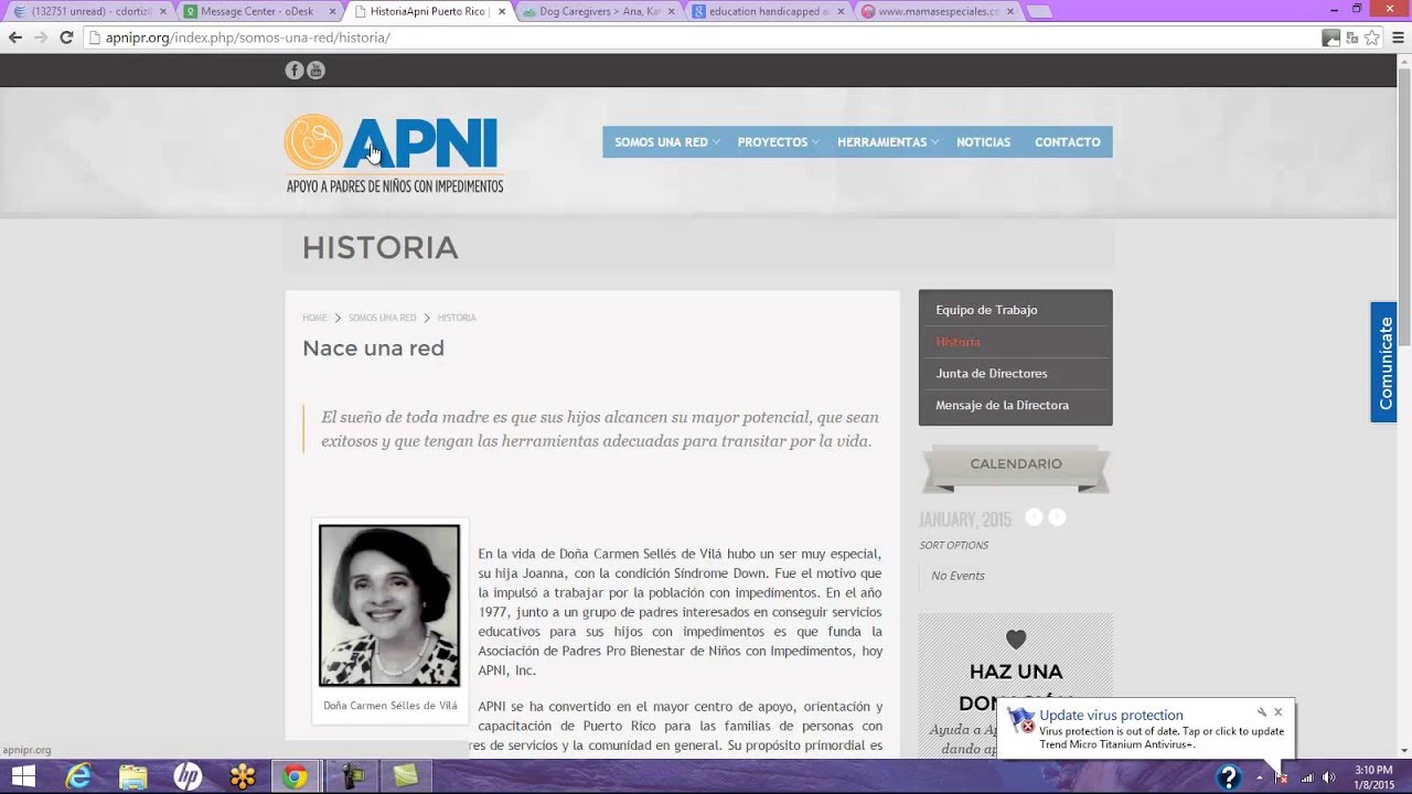 Dra. Carmen Delia Ortiz y la historia de APNI , Puerto Rico - YouTube