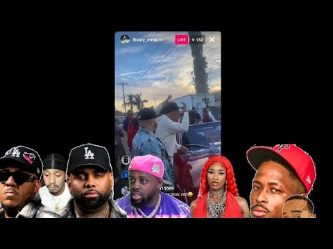 YG Sexy red video in bompton went up Adam22 waves white flag - YouTube