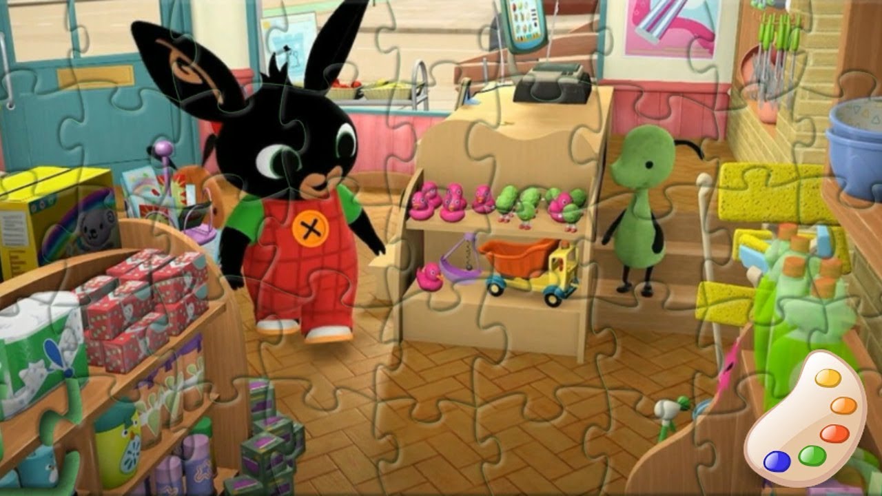 Bing Bunny Cbeebies Fun Kids Puzzle Games - YouTube