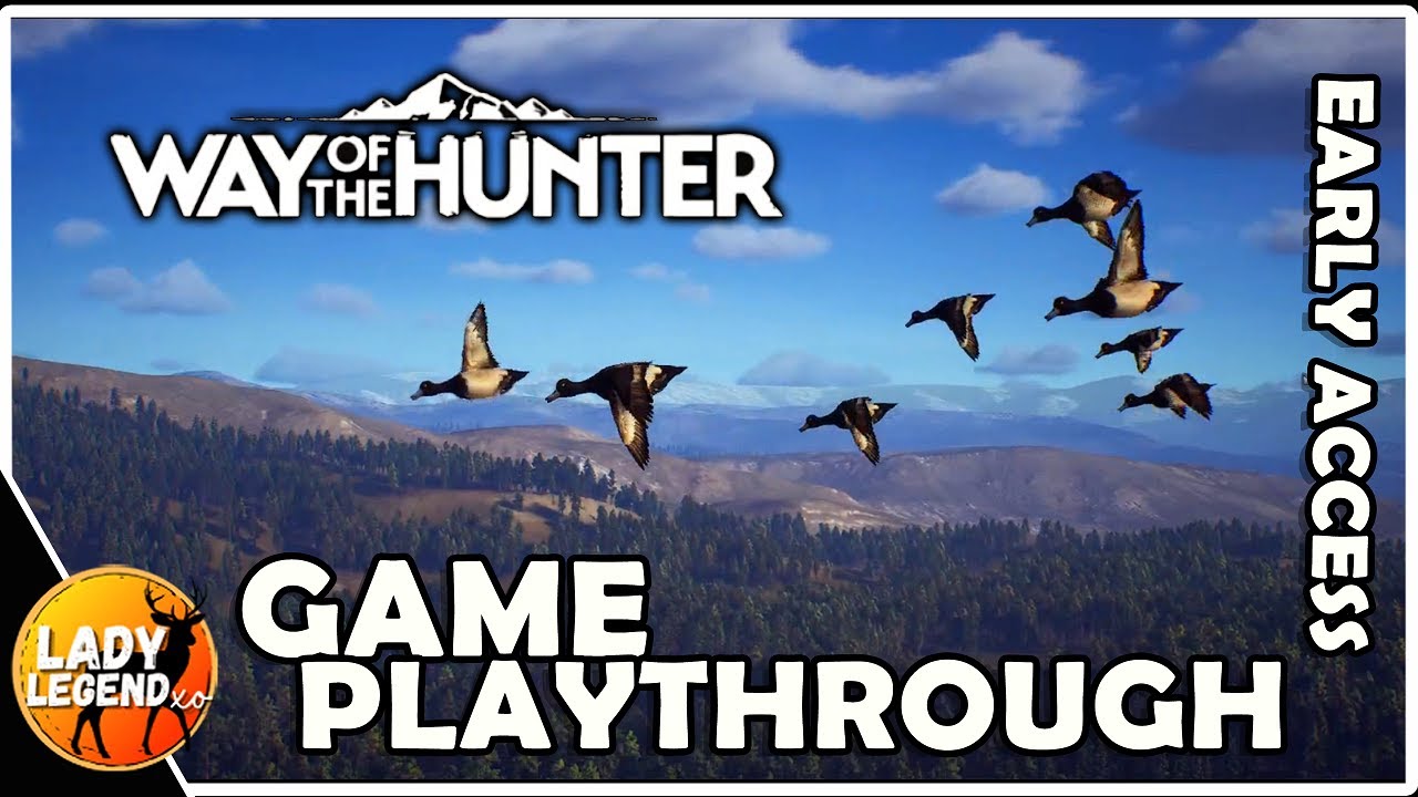 WAY OF THE HUNTER IS a BLAST!!! First Hunt in Early Access!!! - YouTube