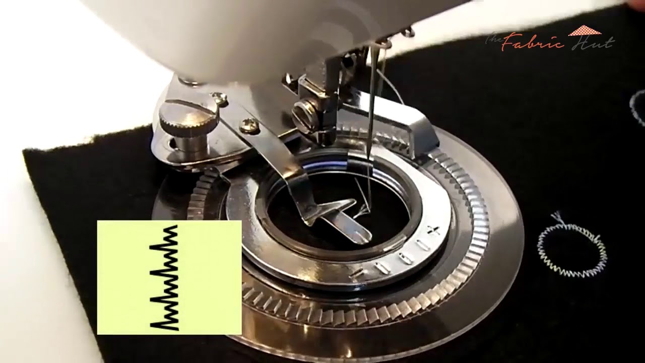 FLOWER STITCH SEWING FOOT - YouTube
