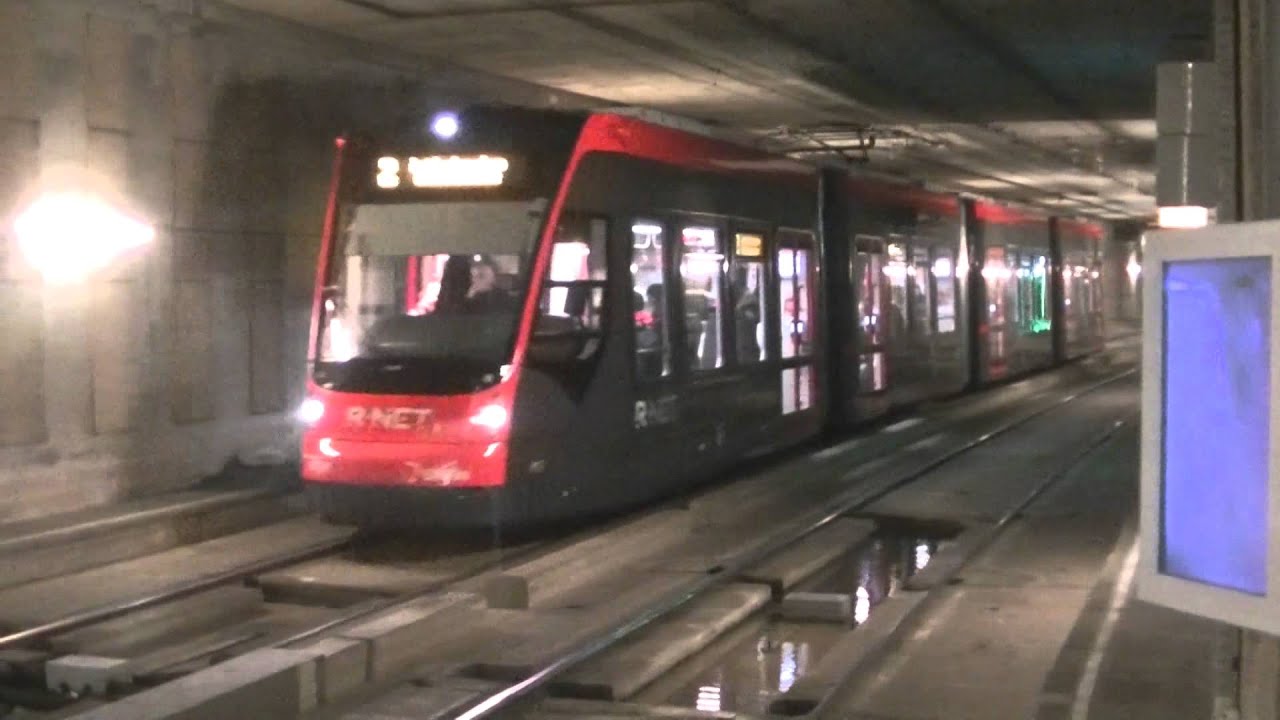 Trein, metro, sneltram en tram in Rotterdam, Den Haag en Utrecht - YouTube