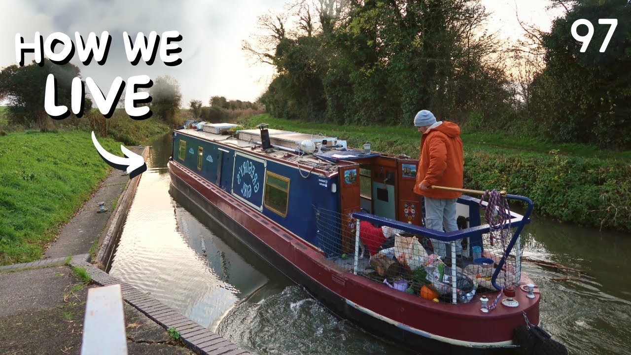 A typical weekend on our narrowboat home - 97 - YouTube