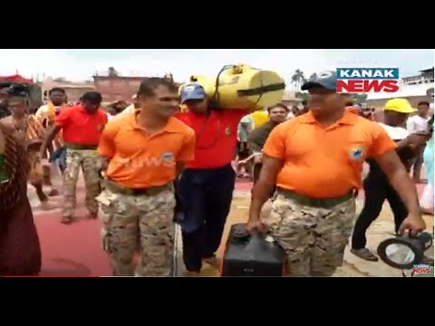 ODRAF Team Prepares For Entry Into Sri Mandira With High-Intensity ...