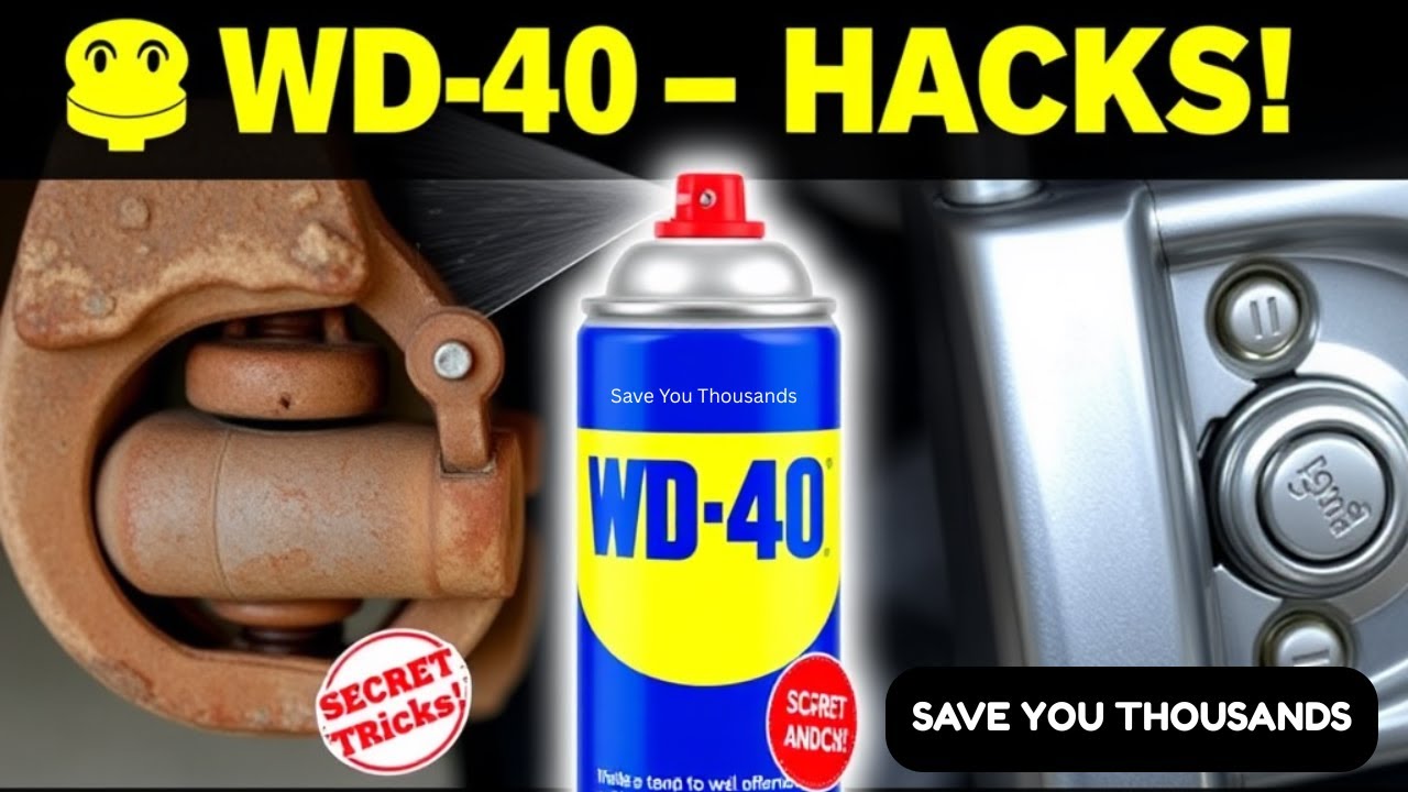 11 Genius WD-40 Car Tricks That Could Save You Thousands - YouTube