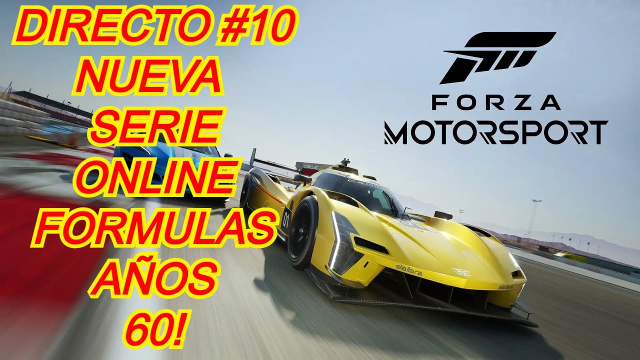 🔴NUEVA SERIE DE FORMULAS DE LOS AÑOS 60! FORZA MOTORSPORT ONLINE (2023 ...