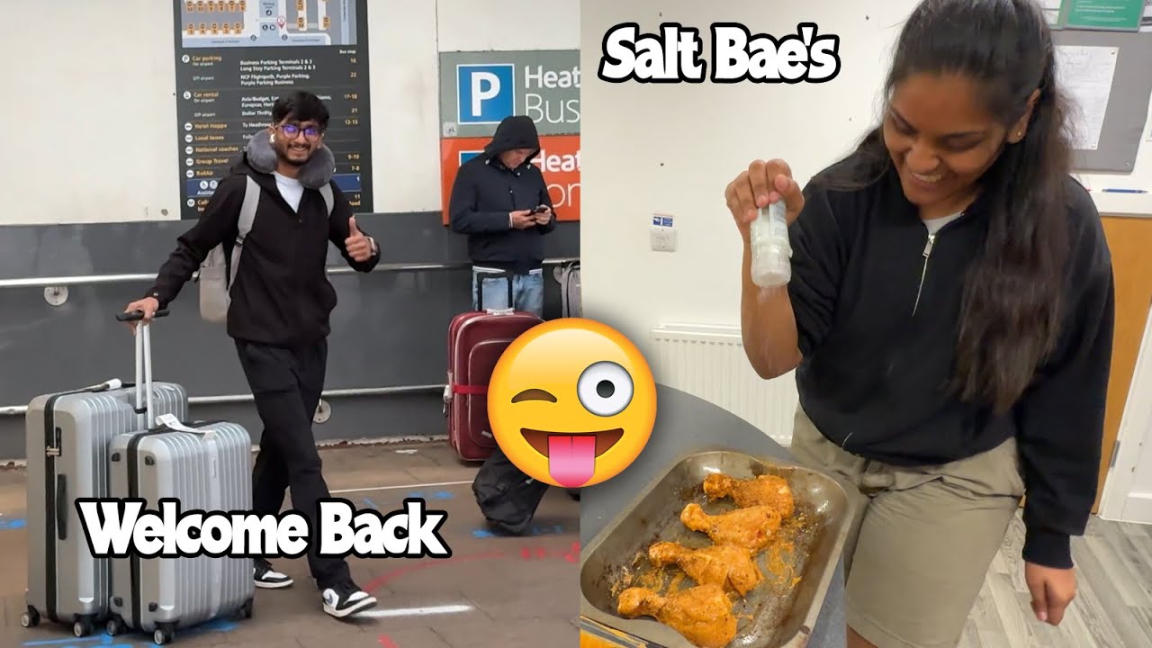 🏡 ️ Welcome Back Vlog! ️‍🔥 Salt Bae's in the house 🤪 #ukmarathivlog # ...