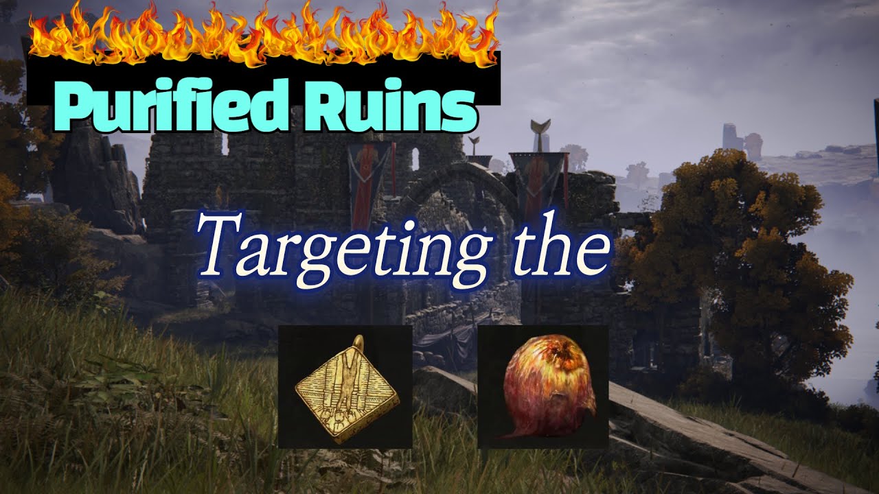 ELDEN RING [Liurnia of the Lakes] Purified Ruins Perfect Guide - YouTube