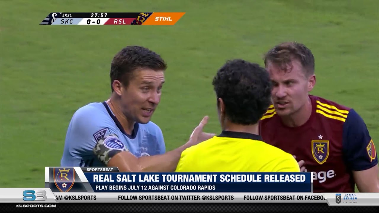 Real Salt Lake MLS Is Back Tournament Schedule Released - YouTube