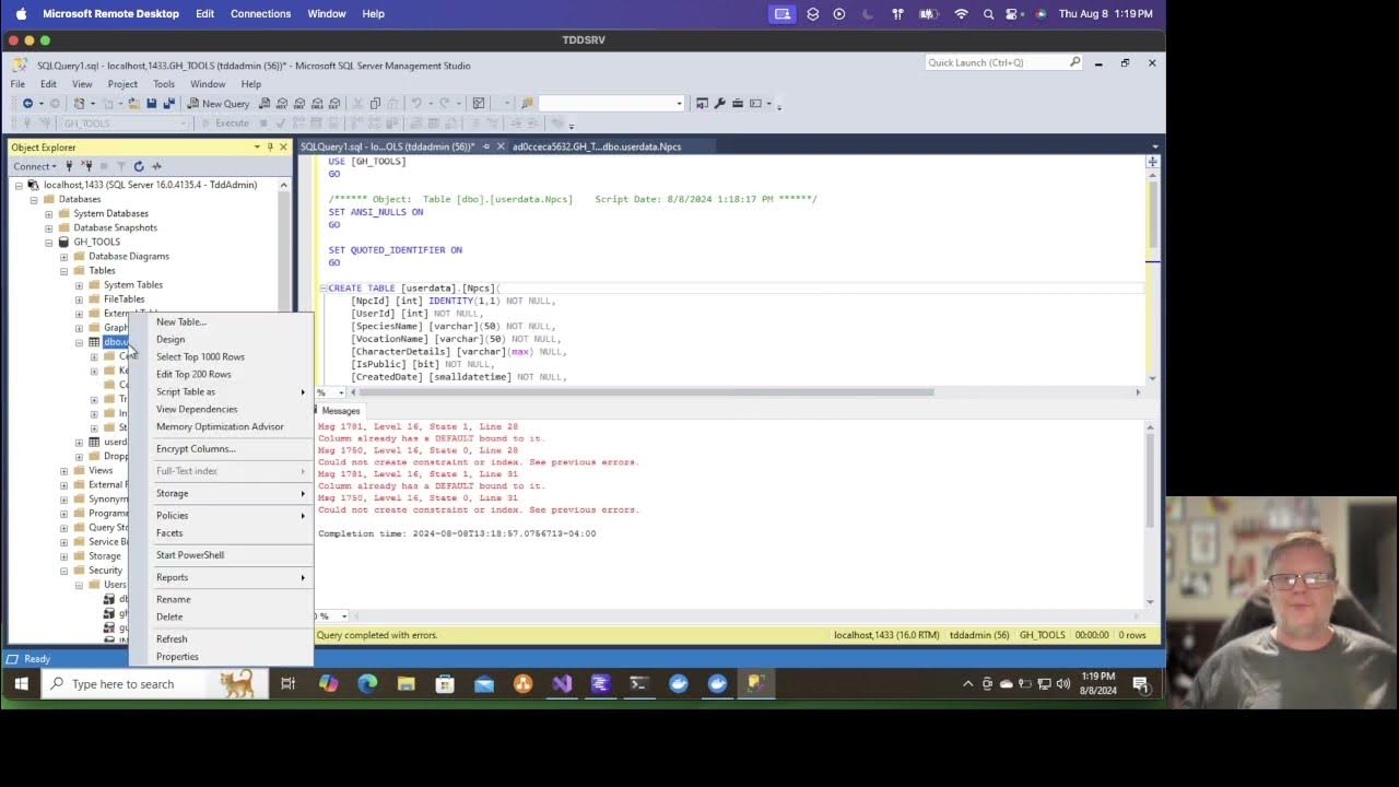 Zero to MVP with C# and dotNet - Setting up SQL Server in Docker Take Two! - YouTube