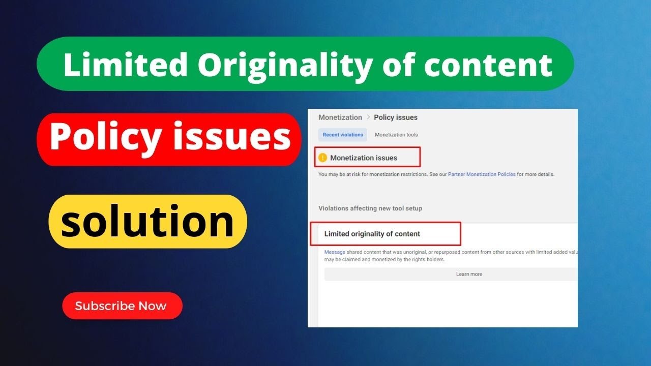 limited originality of content Facebook | limited originality of ...