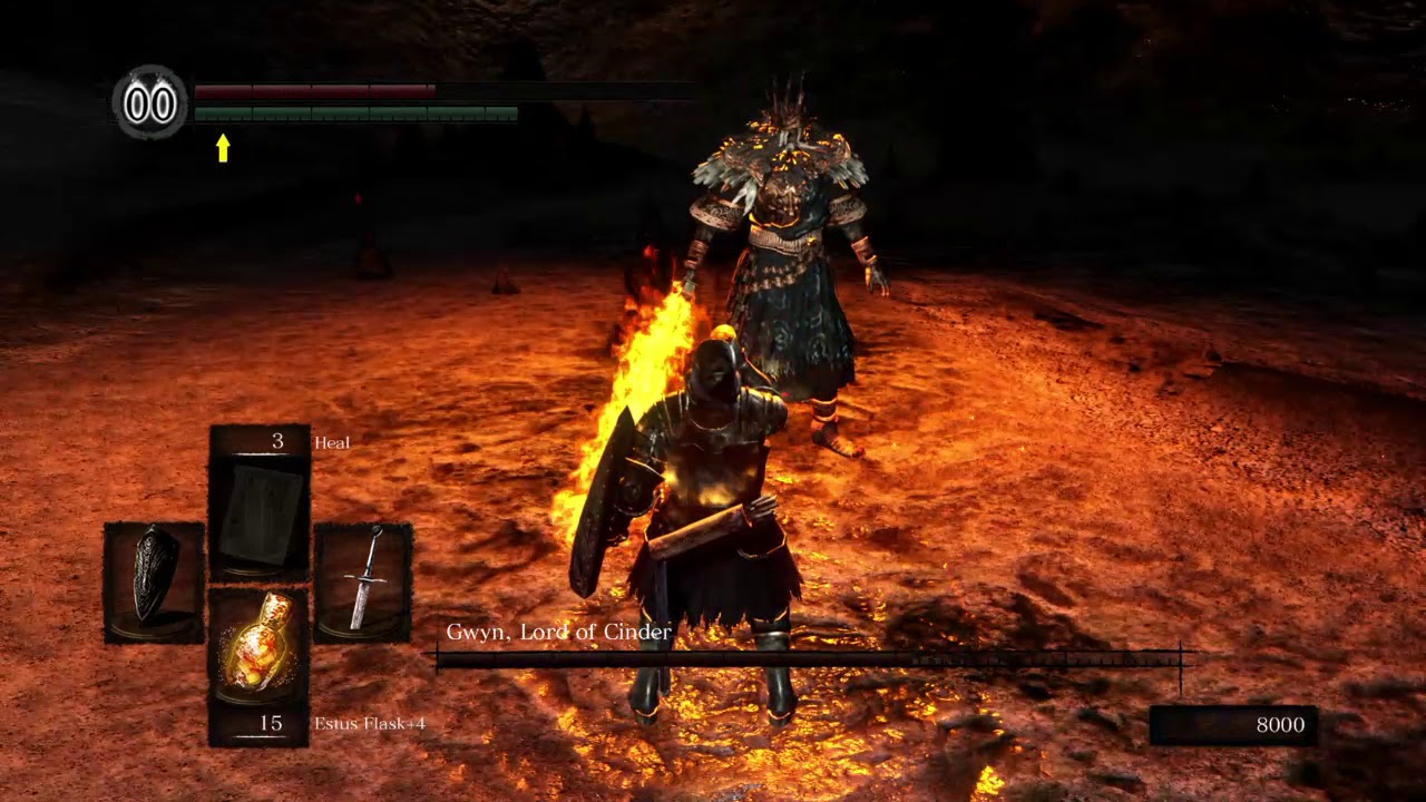 Lord Gwyn defeated DS1 - YouTube