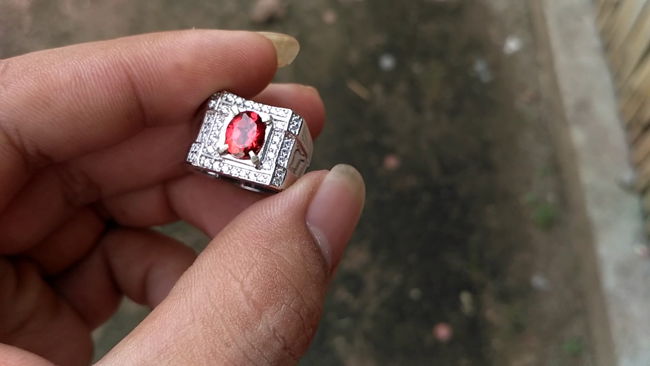 Natural Red Topaz / Topas - YouTube