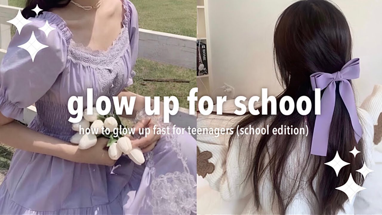 How to glow up fast before school | 15 tips to glow up in a week - YouTube