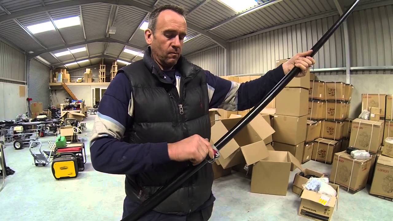 Telescopic lance by Jetmac - YouTube