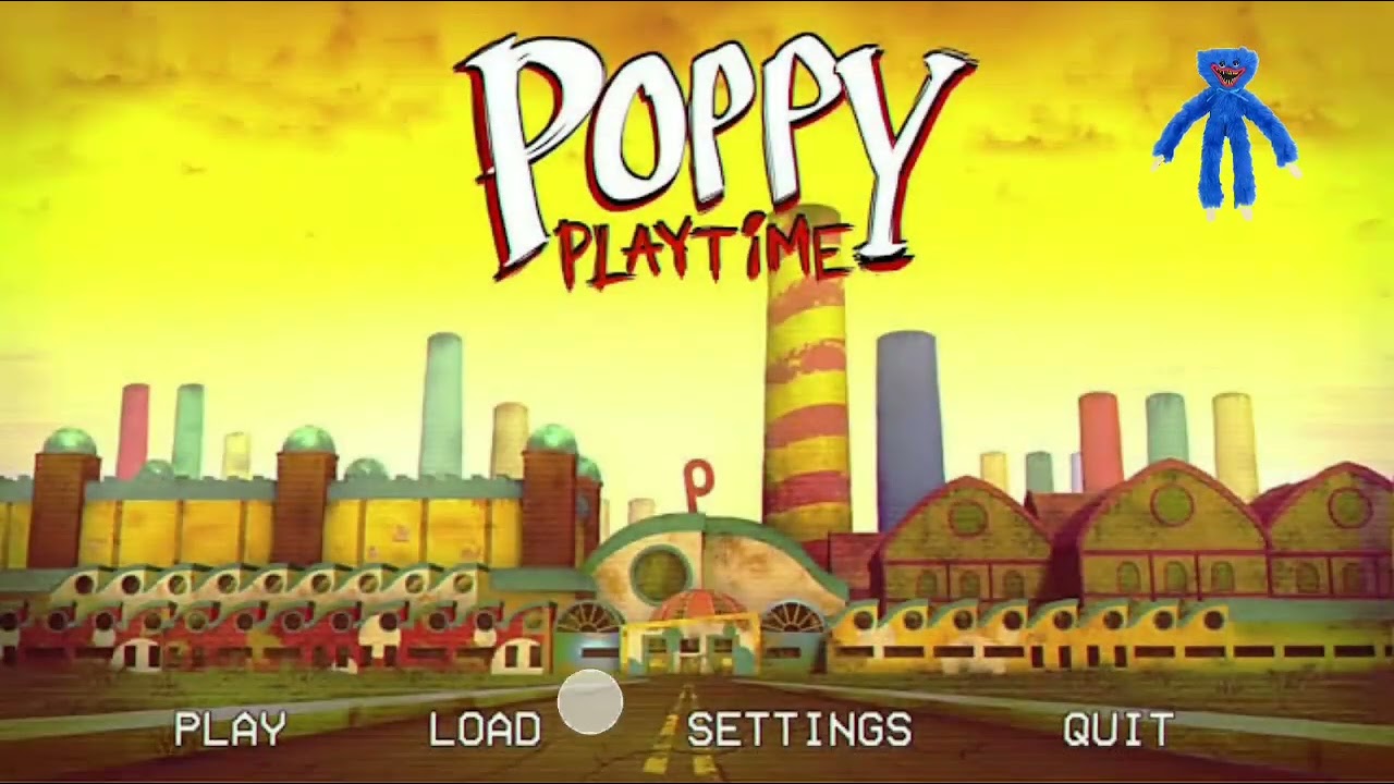 poppy playtime chapter 3 trailer + menú fangame - YouTube