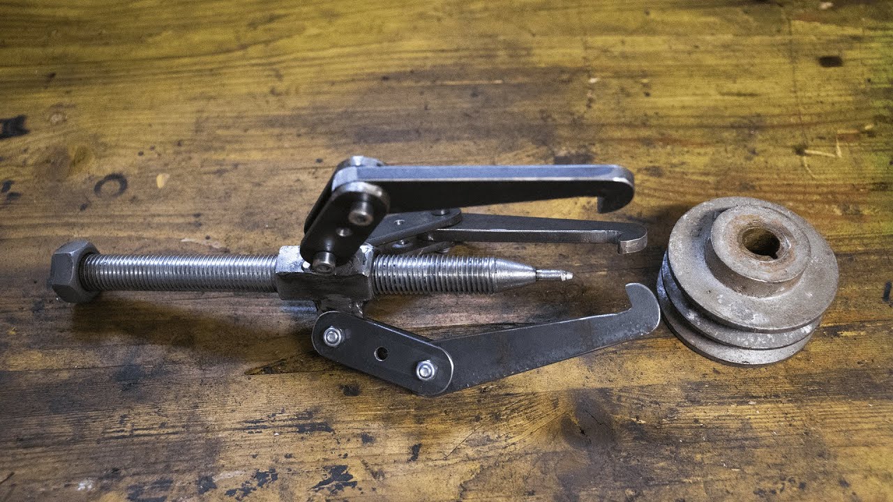 Useful Tool - Homemade Bearing / Pulley Puller + free Plans - YouTube