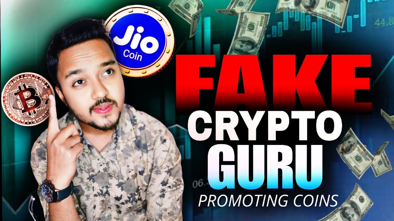 Fake Crypto Guru 🤑 (PROMOTING JIO COIN📈📢) Social Media Fake Promotion # ...