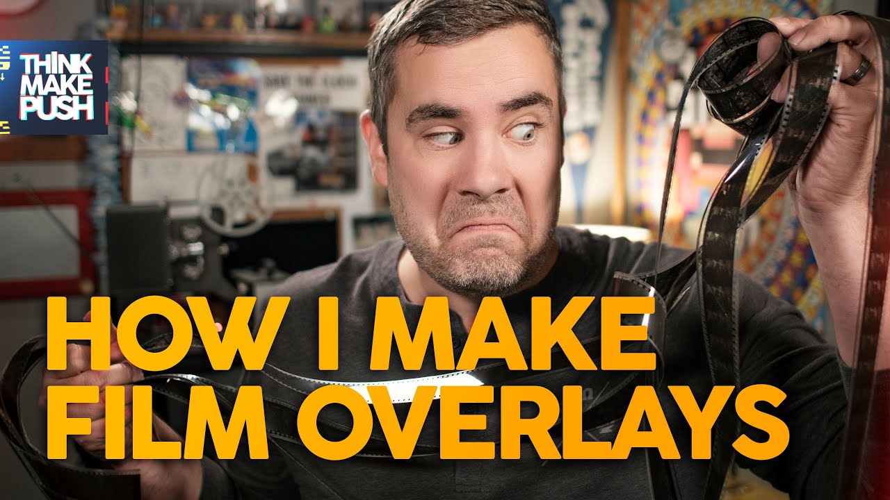 OLD FILM EFFECTS and FILM DAMAGE OVERLAYS - How I make them - YouTube