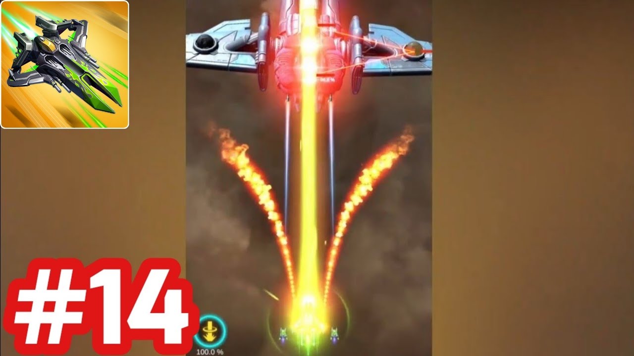 Wing Fighter - Gameplay Walkthrough - Part 14 Invincible Courage (iOS ...
