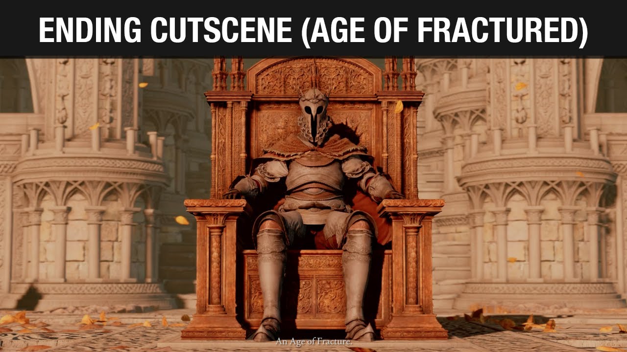 Elden Ring Ending Cutscene (Age of Fractured) - YouTube