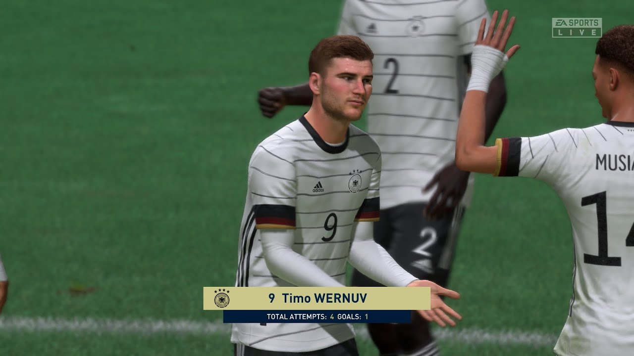FIFA 22 Germany VS Spain 2k 75 FPS ultra - YouTube